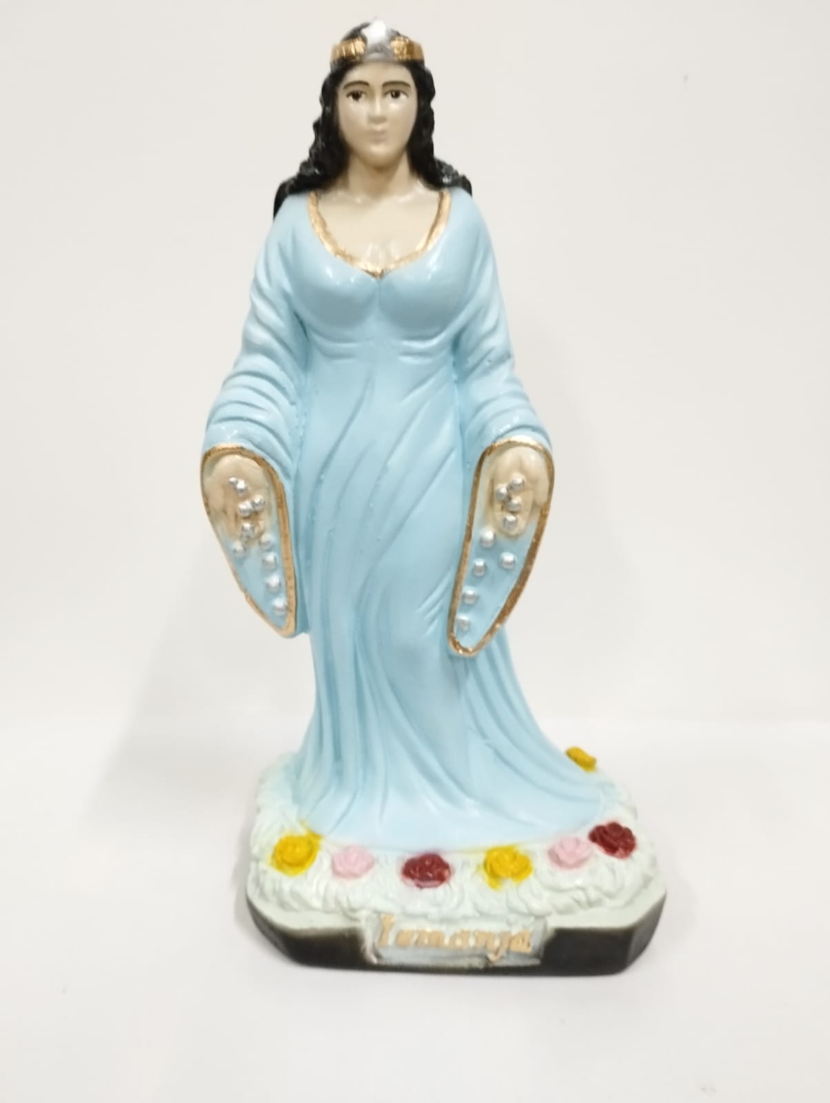 IMAGEM EM GESSO ORIXÁ IEMANJÁ MODELO 003 22 CM – Casa Fé