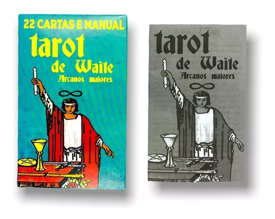 TAROT DE WAITE COM 22 CARTAS E LIVRETO EXPLICATIVO – Casa Fé